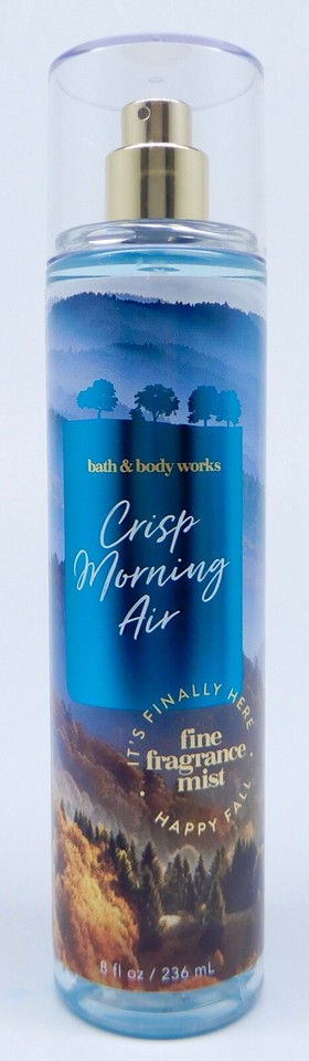 3 BATH & BODY WORKS CRISP MORNING AIR FINE FRAGRANCE BODY MIST SPRAY ...