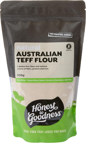 , Australian Teff Flour, 500Grams - a Nutritious and Sustainable Gluten ...