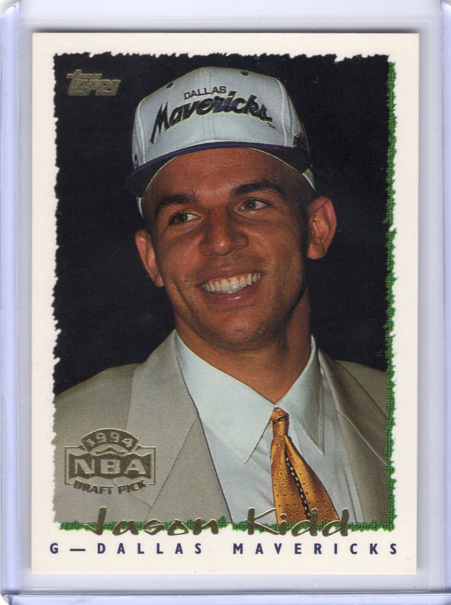 JASON KIDD 1994-95 Topps ROOKIE CARD #37 - MAVERICKS | eBay