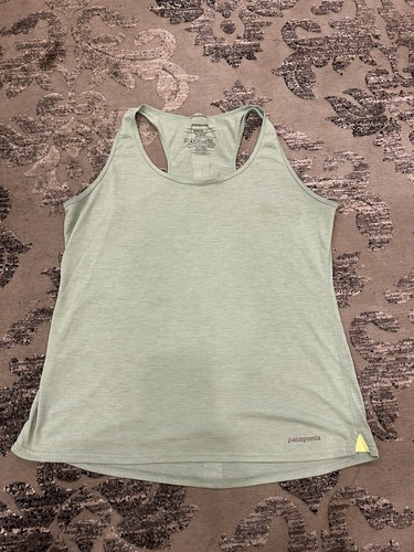 Patagonia Tank Top Women Sz L Racerback Back Vent Slits | eBay