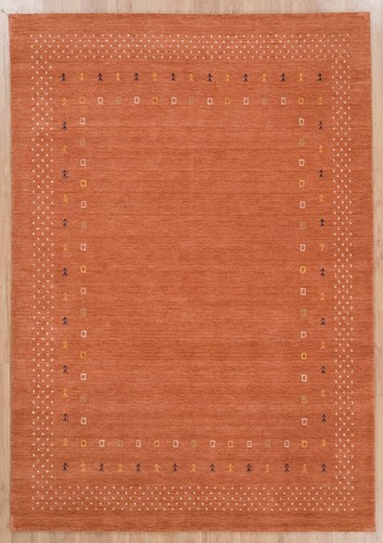 New Hand knotted Traditional Area Rug Living Room Carpet Rust Color All ...