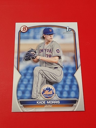 2023 Bowman Draft Paper Base BD-86 Kade Morris - New York Mets | eBay