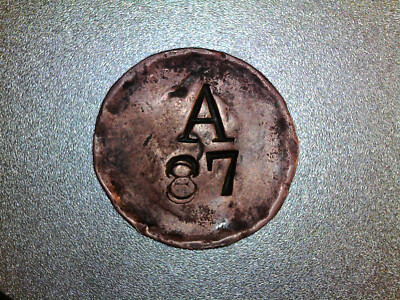 Unknown Large Copper Coin with Counter mark ??? | eBay
