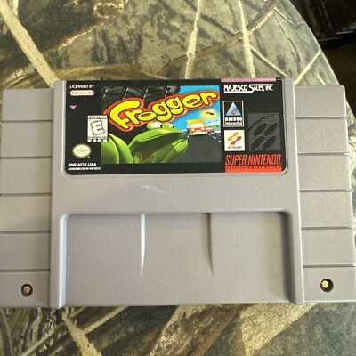 Frogger (Super Nintendo Entertainment System, 1998) Cartridge Only ...
