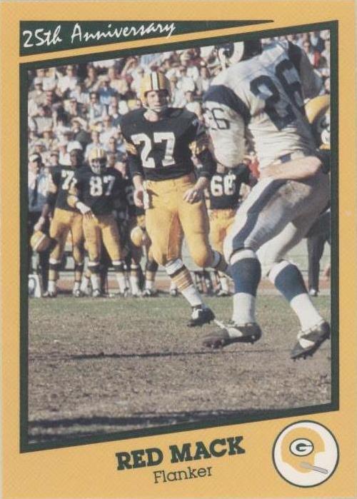 1990 Champion Cards Green Bay Packers Super Bowl I 25th Anniversary Red ...