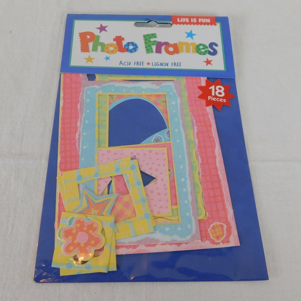 Lot of 2 Photo Frames Accessory Kits Scrapbook Embellishments Life ...