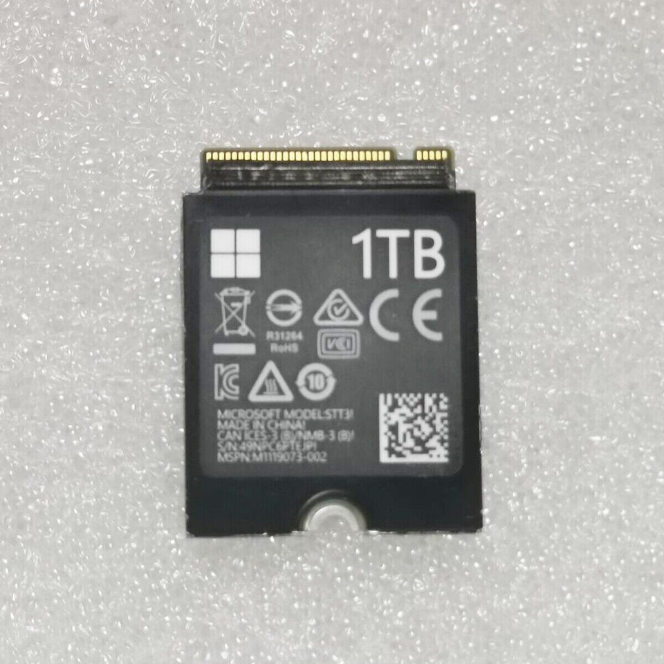NEW M2 2230 SSD 1TB NVMe PCIe PM991 for Microsoft Surface Pro X 7+ 8 Laptop | eBay