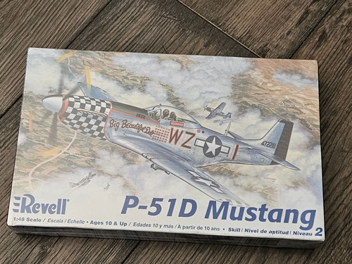 Revell Monogram 85-5241 1:48 Scale P-51D Mustang Aircraft Plastic Kit ...