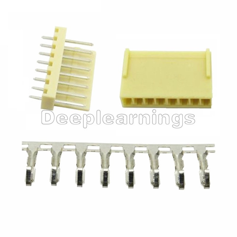 10PCS KF2510-8P 2.54mm Pin Header +Terminal +8P Housing Connector Kit ...