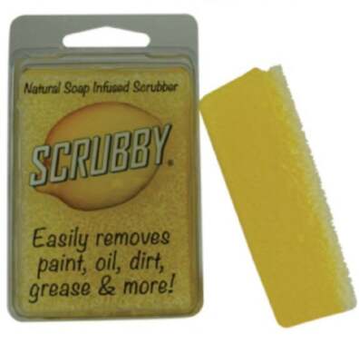 Scrubby Soap - Original Lemon Natural Infused Tough Soap Scrubber | eBay