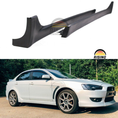 Side skirts for Mitsubishi Lancer X 2007 - 2017 Evo style Body Kit ...