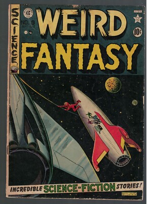 DC Comics WEIRD FANTASY Golden age #9 1951 VG 4.0 sci fi | eBay