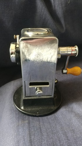 El Casco Pencil Sharpener Chrome & Black M-430 CN Vintage | eBay
