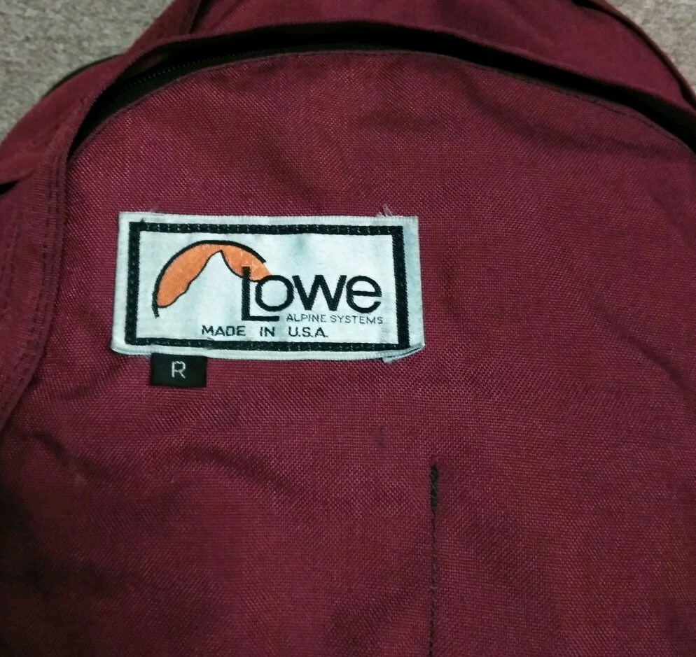 Vintage Lowe Alpine System Hiking Backpack Internal Frame Damaged Bag ...