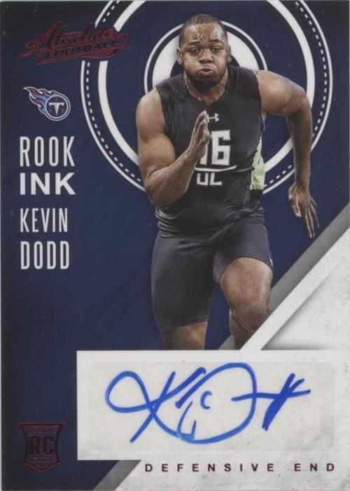 2016 Panini Absolute - ROOK Ink Kevin Dodd #33 Red (AU, RC) for sale ...