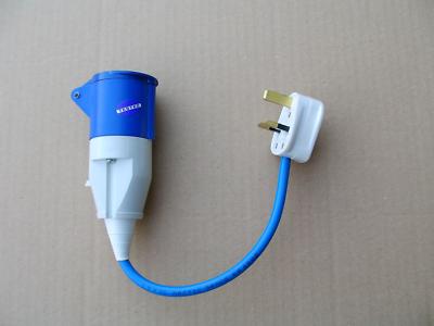 UK CARAVAN ELECTRIC HOOK UP CONVERTER ADAPTOR CABLE | eBay UK