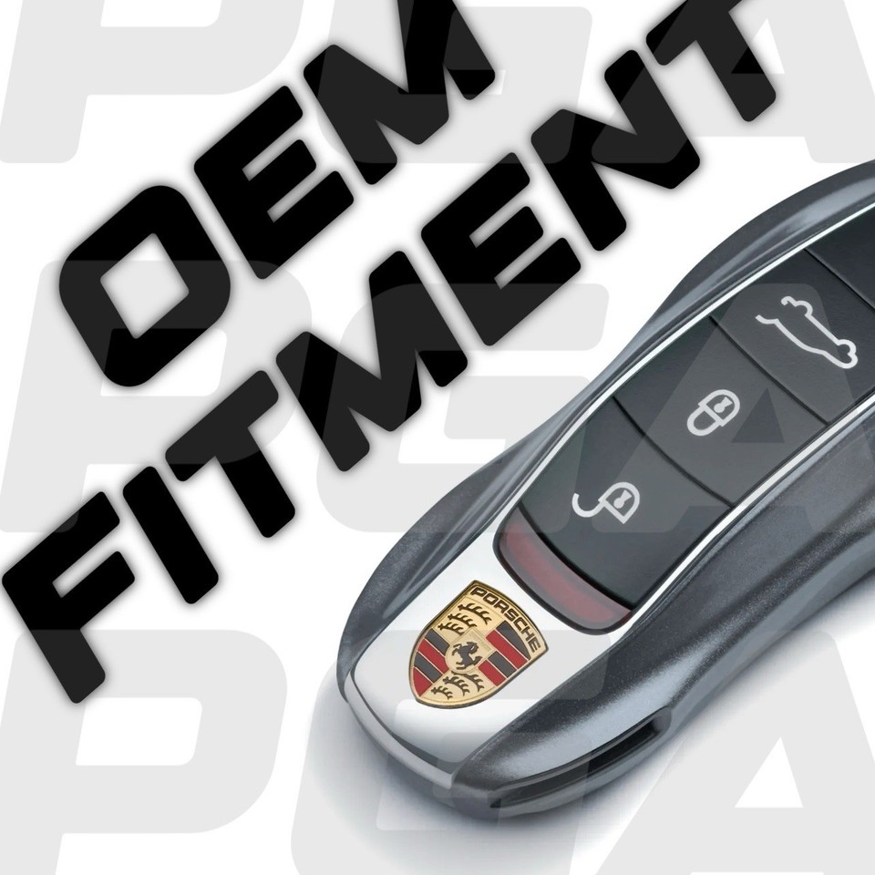 4x Porsche Key Fob Replacement Colored Crest Small Emblem Logo | eBay