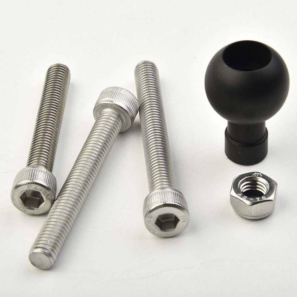 1pcs Of M8 X 55 Bolt Motorcycle Clamp Base 6061 Aluminum Alloy ...