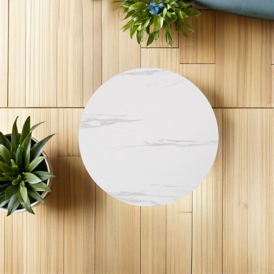 Round Table Top, Diy Replacement & Cover Marble Desktop, & Wear | eBay UK
