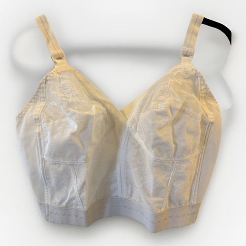 Vintage Marianne White Long Line Lace Bullet Bra Sz 42B Style 1586 NWOT ...