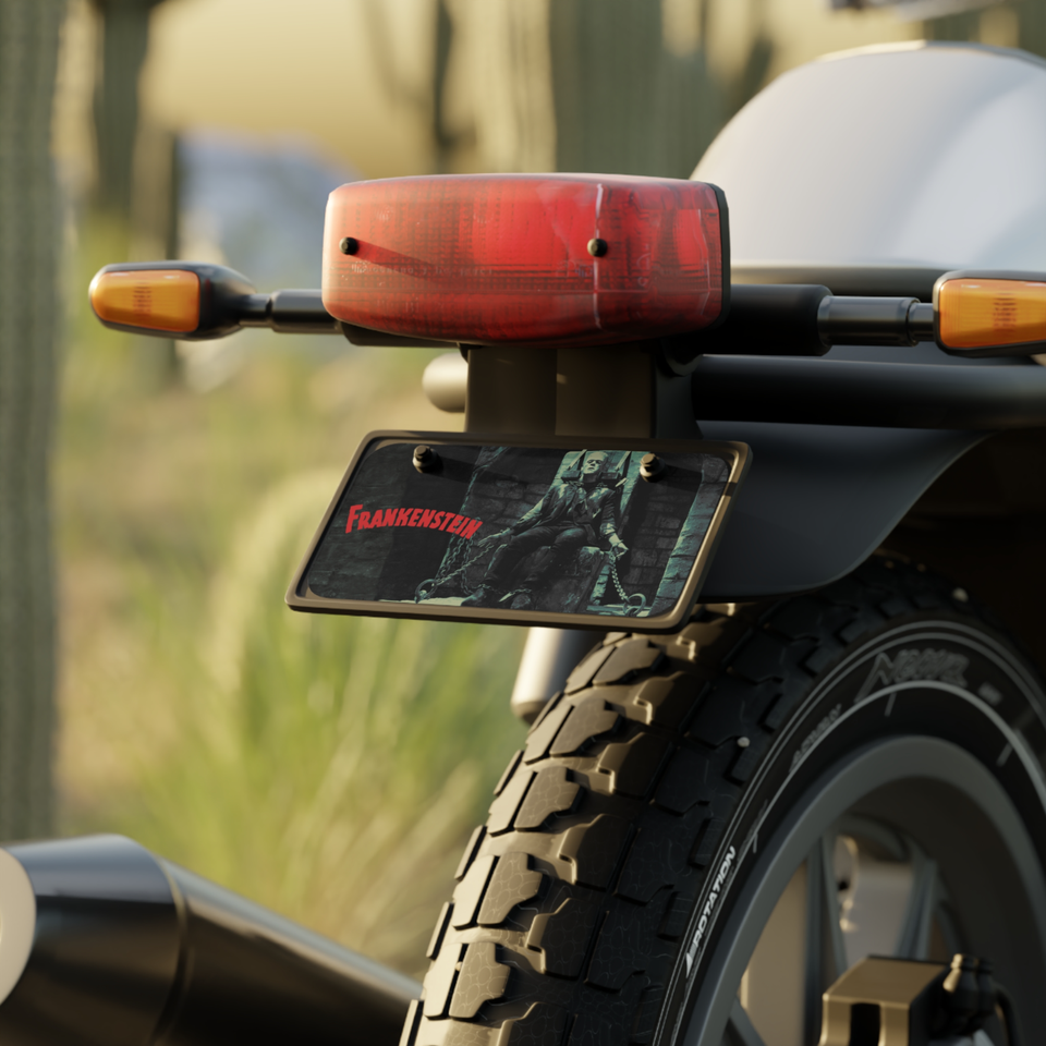 Frankenstein 1931 Movie Mini License Plate for Bike, Motorcycle | eBay