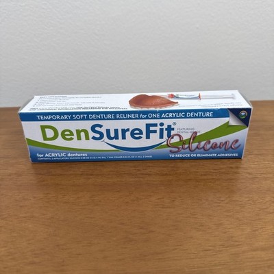 *BRAND NEW* DenSureFit Soft Silicone Reline Kit For Acrylic Denture ...