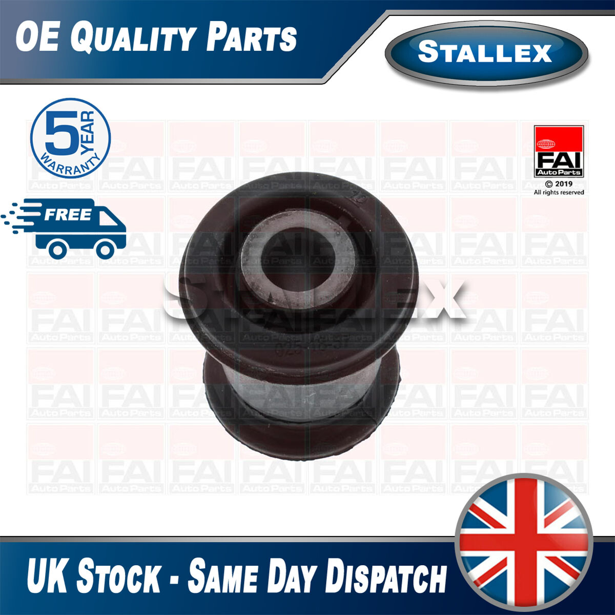 Fits Peugeot 407 508 Citroen C5 Track Control Arm Bush Rear Upper Outer ...