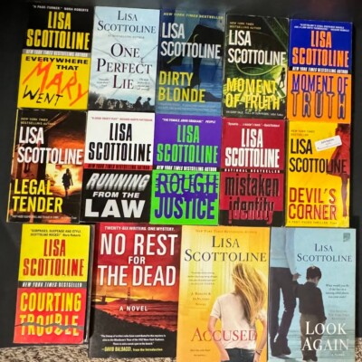 14 Lisa Scottoline Books – Titles listed and books pictured | eBay
