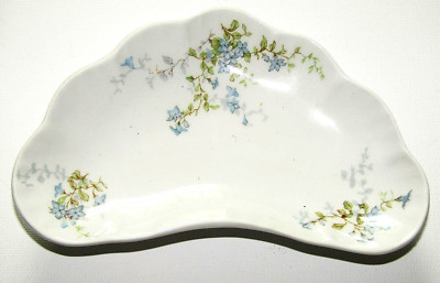 Vintage JOHNSON BROS (9) Bone Dishes Blue Floral Bouquets | eBay