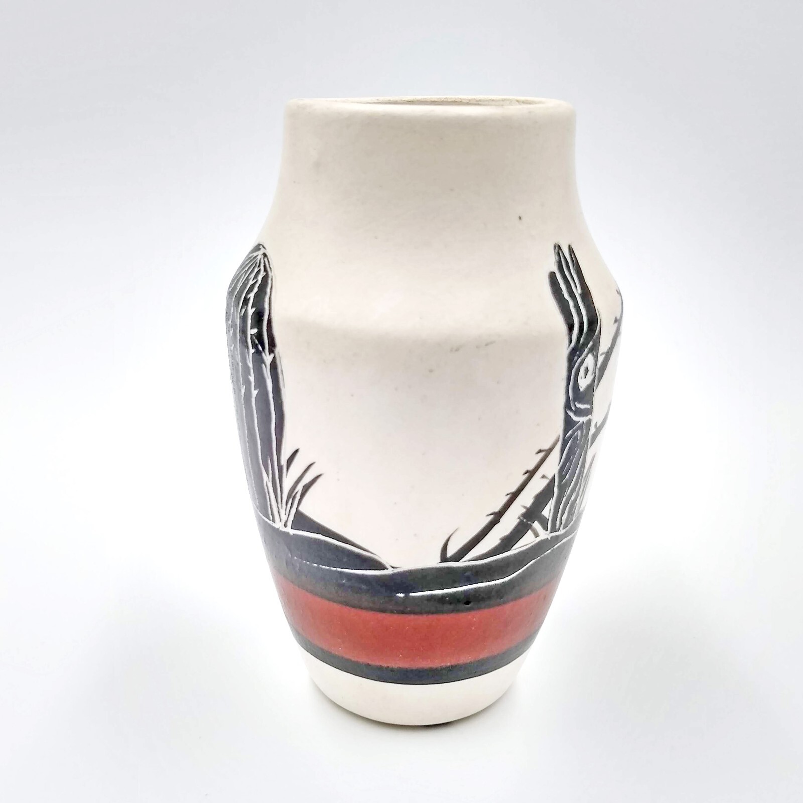 Native American Vessel Betty Selby Barbed Wire Fence Wagon Wheel Desert ...