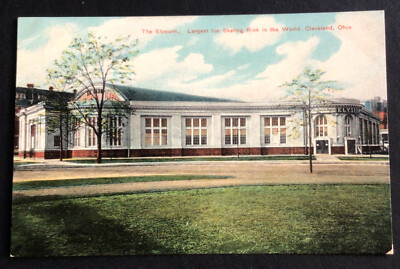 Cleveland Ohio the Elysium ice skating rink postcard | eBay