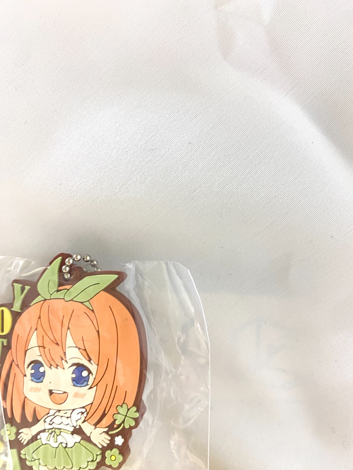 Yotsuba Nakano The Quintessential Quintuplets Bandai Rubber Keychain ...