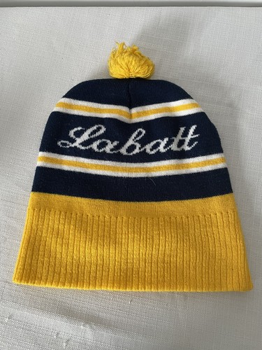 Buffalo Sabres Labatt Beer Hat Knit Winter Hat NHL Adult Beanie Hockey ...