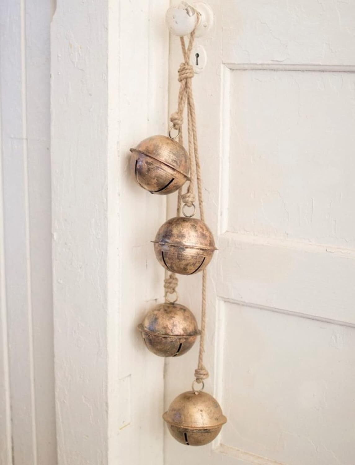 Set of 4 Rustic Lucky Harmony Jingle Bells Cluster Wonderful Gift for ...