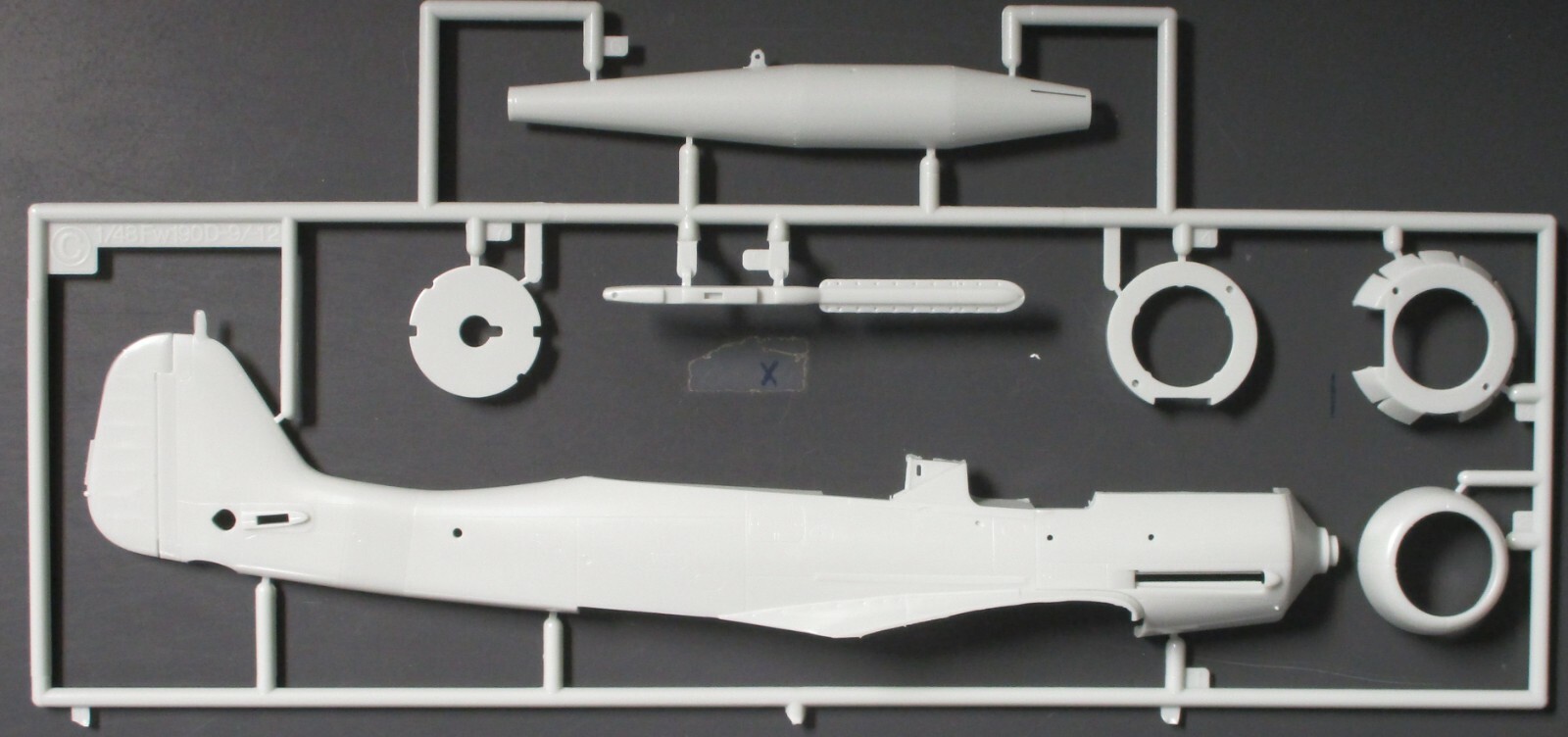Trimaster 1/48th Scale Focke Wulf Fw190 D-12 - Parts Tree C from Kit No ...