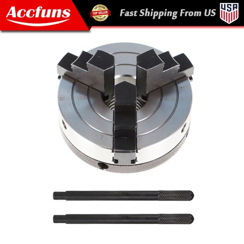 3" Mini Wood Lathe Chuck 3 Jaw Selfcentering Lathe Chuck With 1 × 8tpi ...