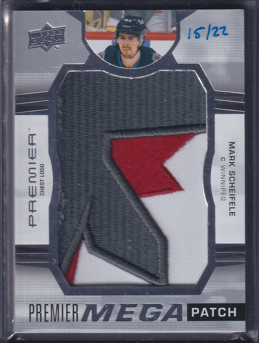 MARK SCHEIFELE - 2021 Upper Deck Premier Mega Patch #PMP-MS, /22 | eBay