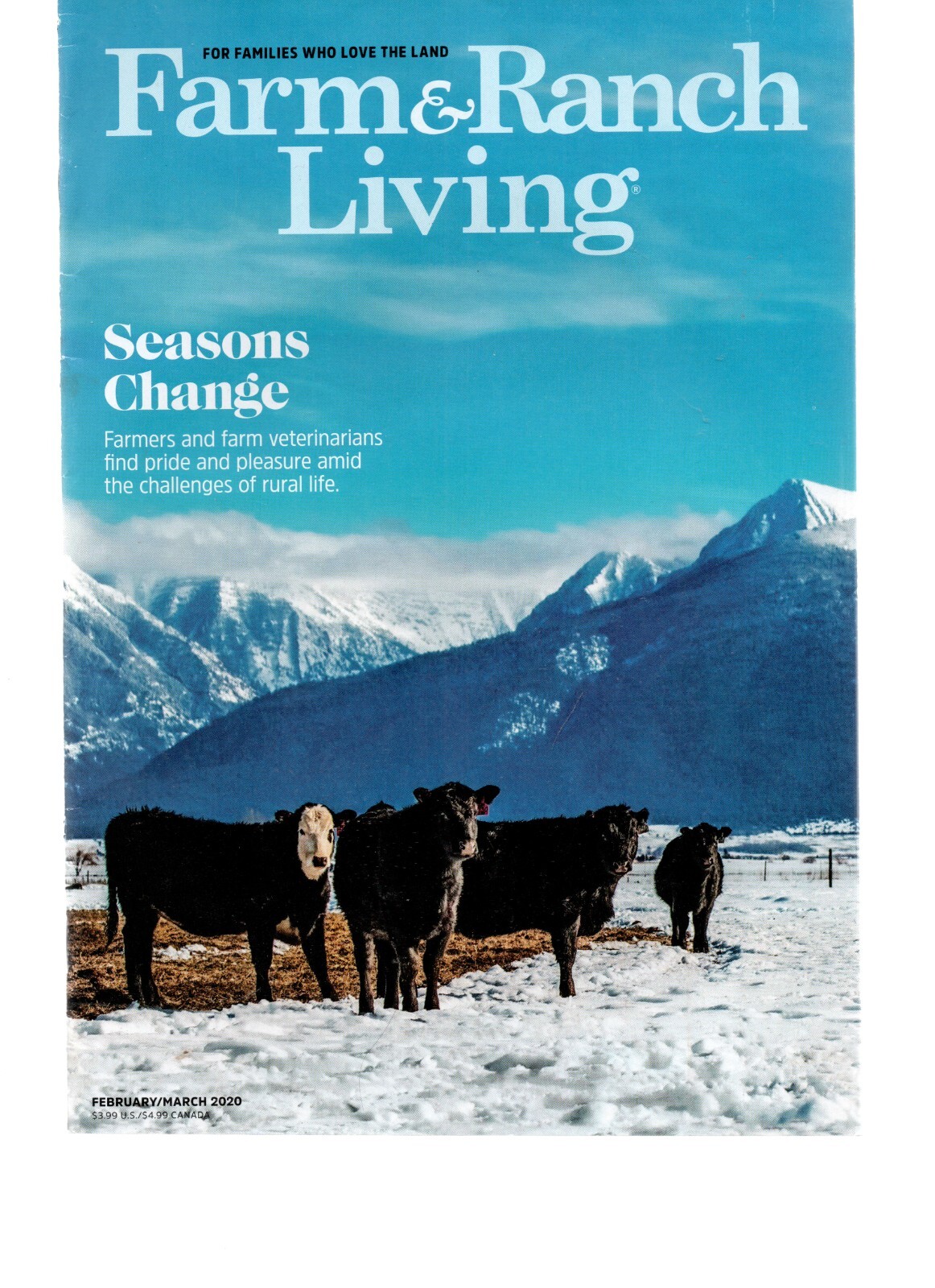 Farm & Ranch Living Magazine February/March 2020 Seasons Change | eBay