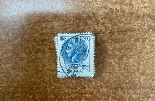 FRANCOBOLLO RARO POSTE REPUBBLICA ITALIANA 200 LIRE | eBay