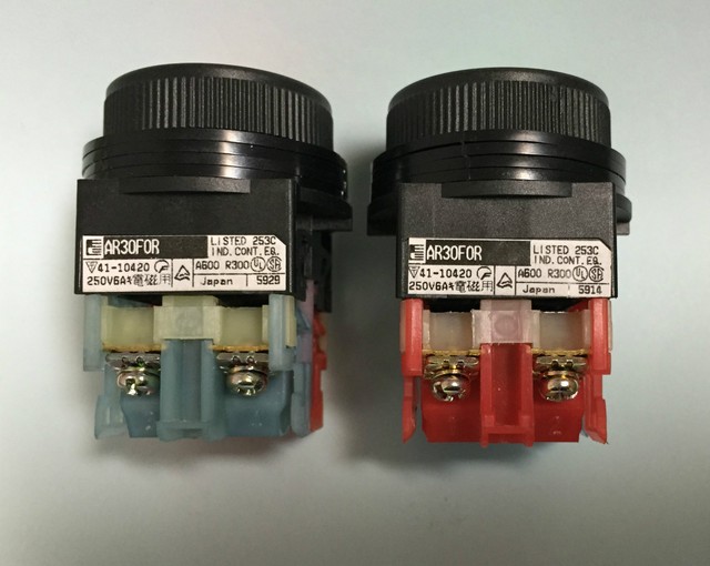 Fuji AR30FOR Black Push Button Switch Momentary for sale online | eBay