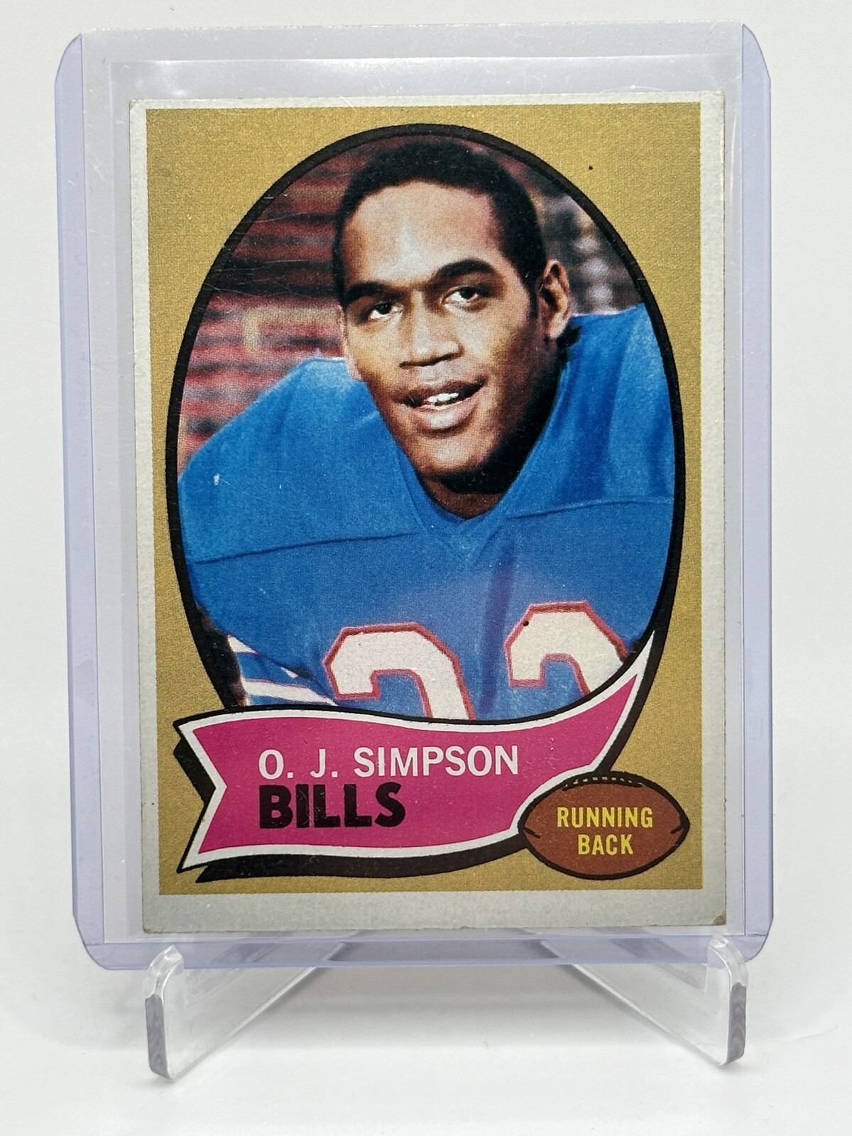 1970 TOPPS OJ SIMPSON RC ROOKIE CARD #90 Buffalo Bills HOF | eBay