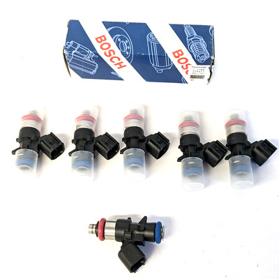 (6) Genuine Bosch Fuel Injectors For Chrysler Dodge Ram Jeep 3.6L ...