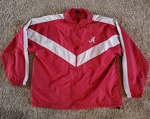 Vintage Alabama Crimson Tide Starter Jacket Lightweight Full Zip Logo ...