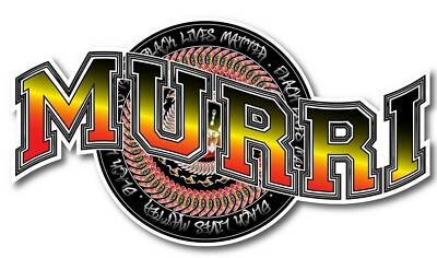 Murri Black Lives Matter Vinyl Sticker Aboriginal Flag 150 x 80mm FREE ...
