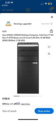 ASUS M51AC PC Desktop - Customized | eBay