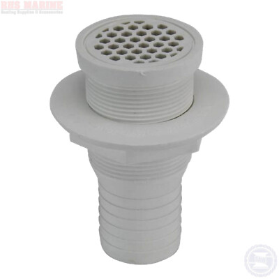 38mm Boat Deck Drain Cockpit Shower Recessed Mount Plastic Nylon ...