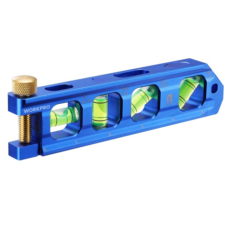 WORKPRO 6.3" Magnetic Conduit Bending Level Pipe Level Torpedo Level ...
