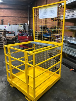 Work Platform Man Cage Safety Cage flatpack $699+GST NSW Stock | eBay ...