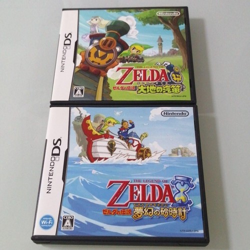 The Legend of Zelda Spirit Tracks + Phantom Hourglass 2Games set ...