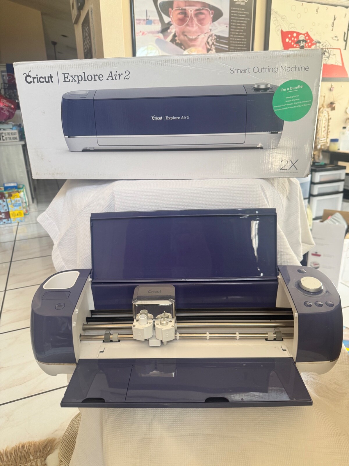Purple Cricut Explore Air 2 with Tools | eBay
